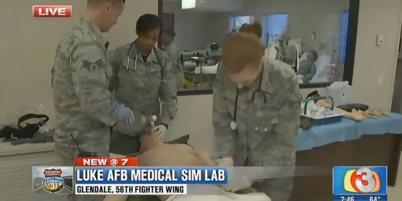 Luke AFB's First Aid Medical Mannequins Save Lives - Gaumard Blog
