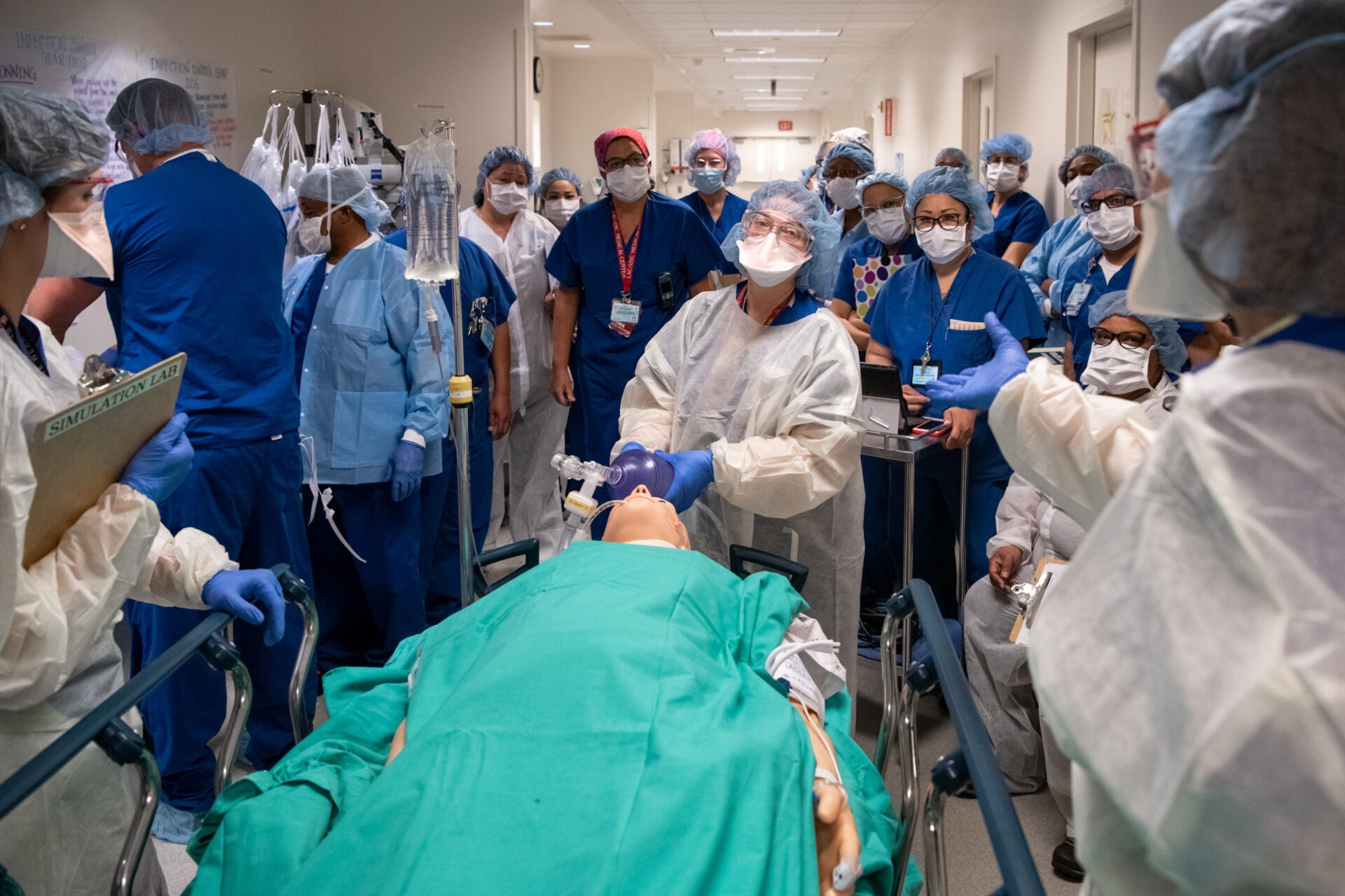 LAC+USC Students and Staff Use Simulation-based Training to Improve ...